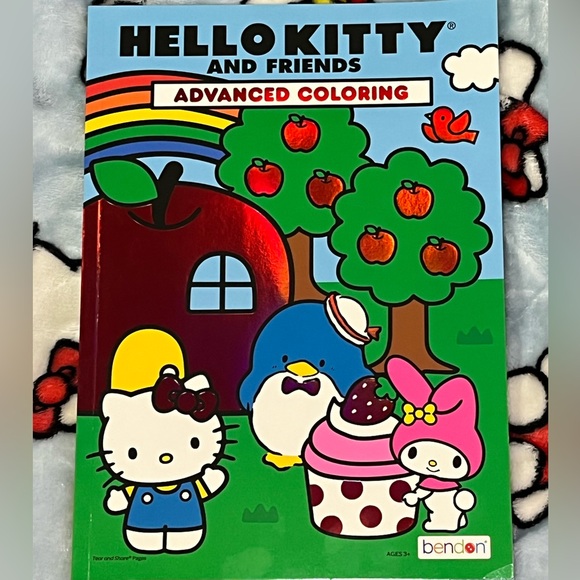 Hello Kitty | Office | Hello Kitty And Friends Advanced Coloring Book ...